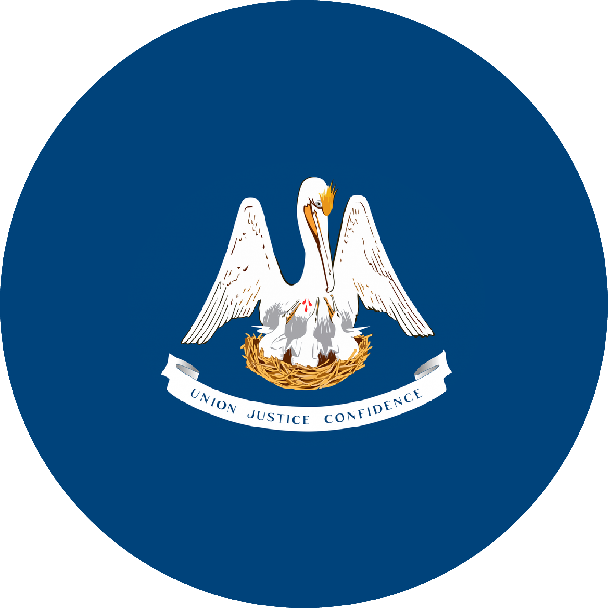 Flag of Louisiana – Pelican & Colors Meaning | AllWorldFlags