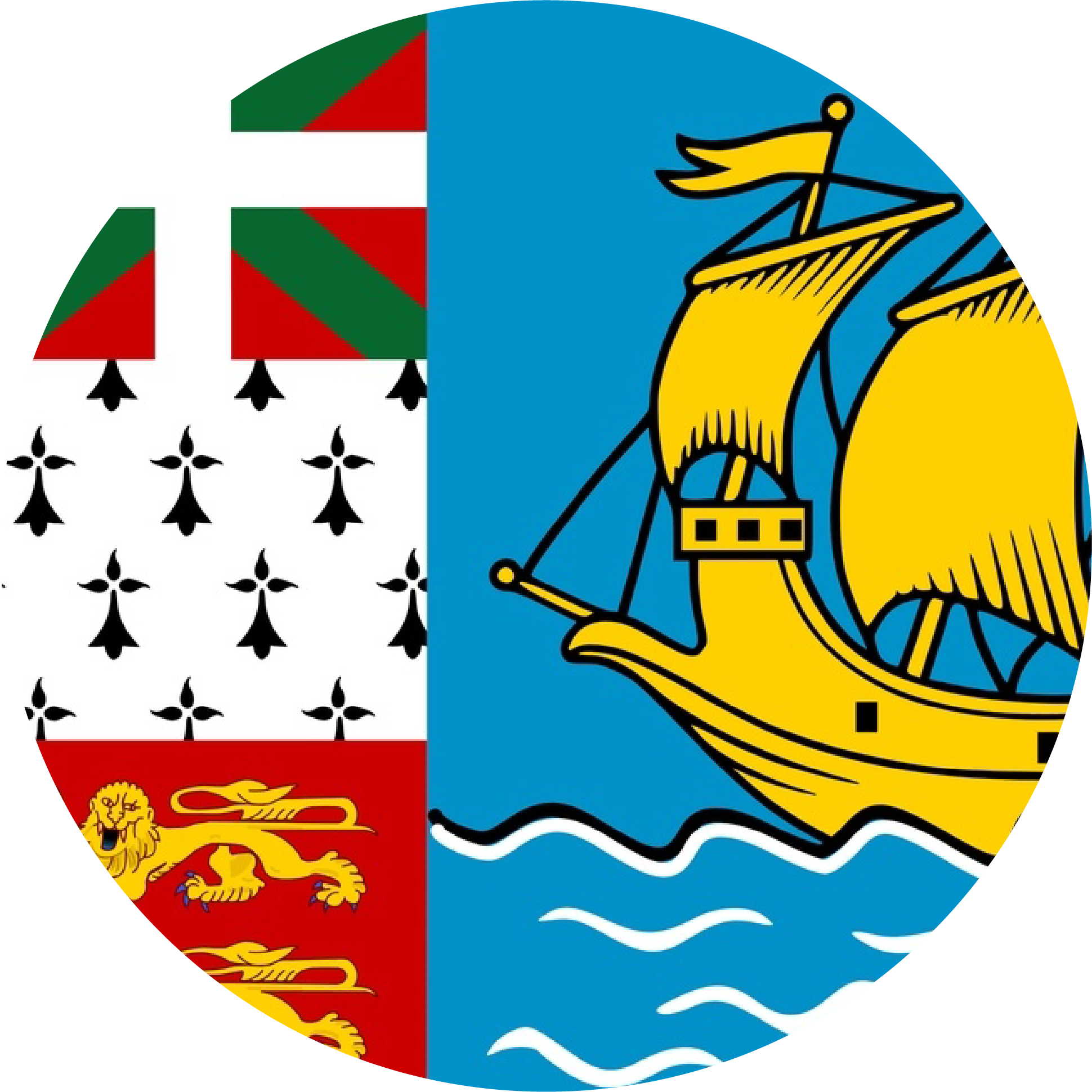 Flag of Saint Pierre and Miquelon – Colors & Emblem Meaning | AllWorldFlags