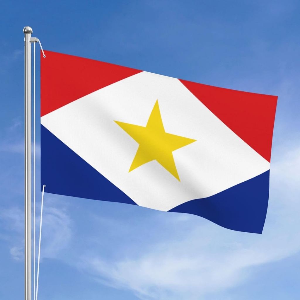 The Flag of Saba - All World Flags