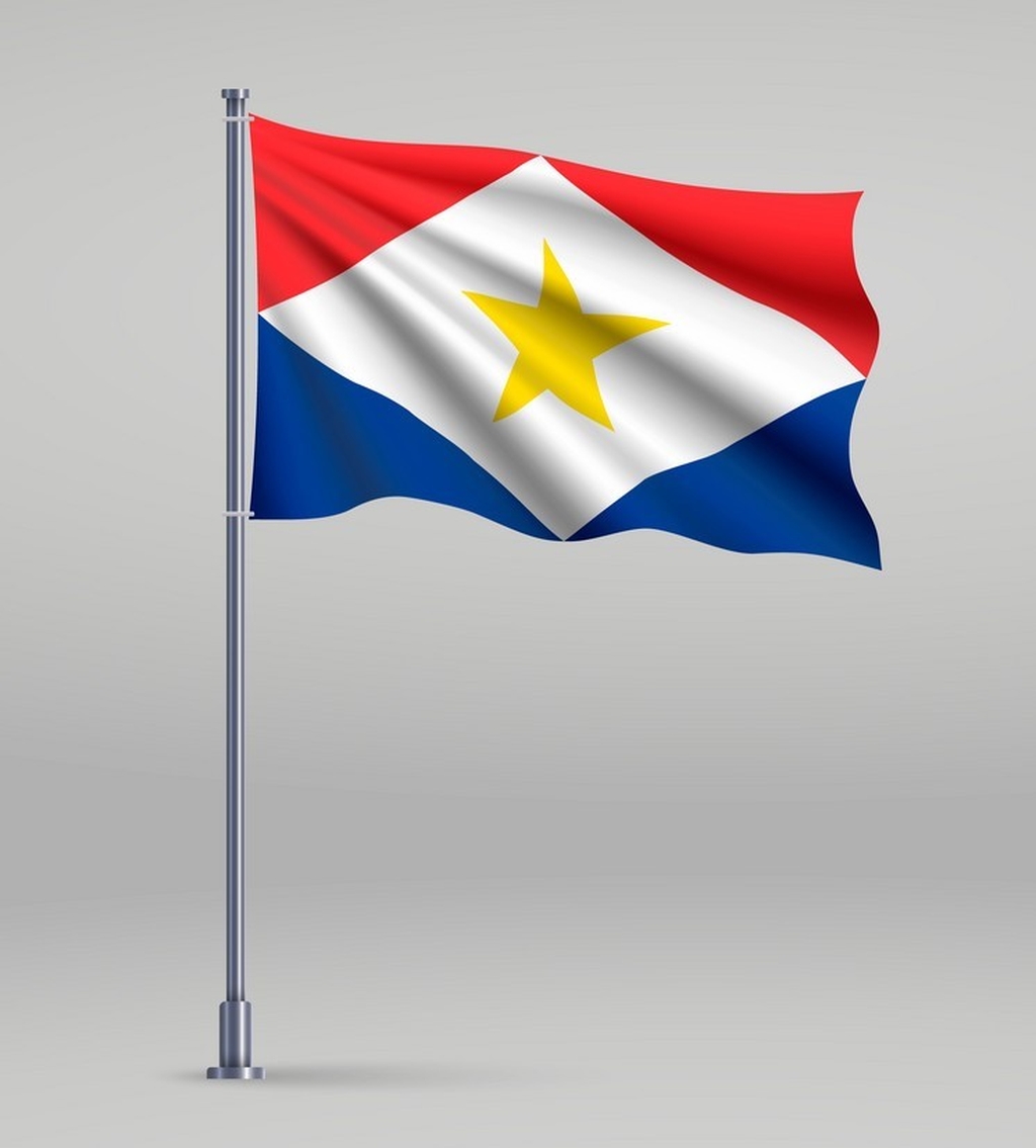 The Flag of Saba - All World Flags