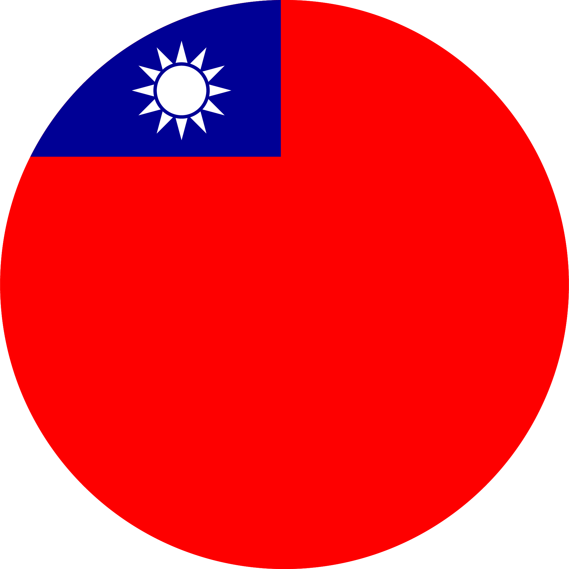 Flag of Taiwan (Republic of China) – Sun & Colors Meaning | AllWorldFlags